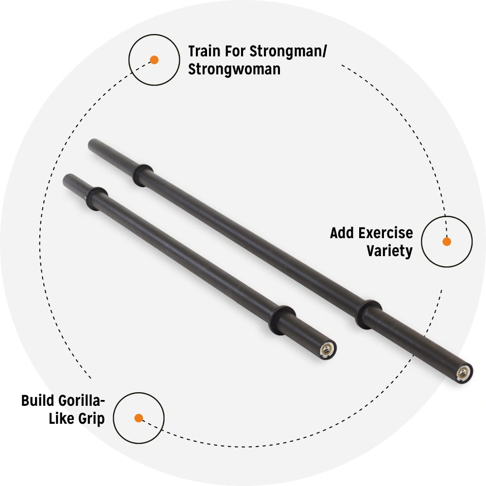 Bells of Steel Axle Bars – 306 Fitness Repair & Sales