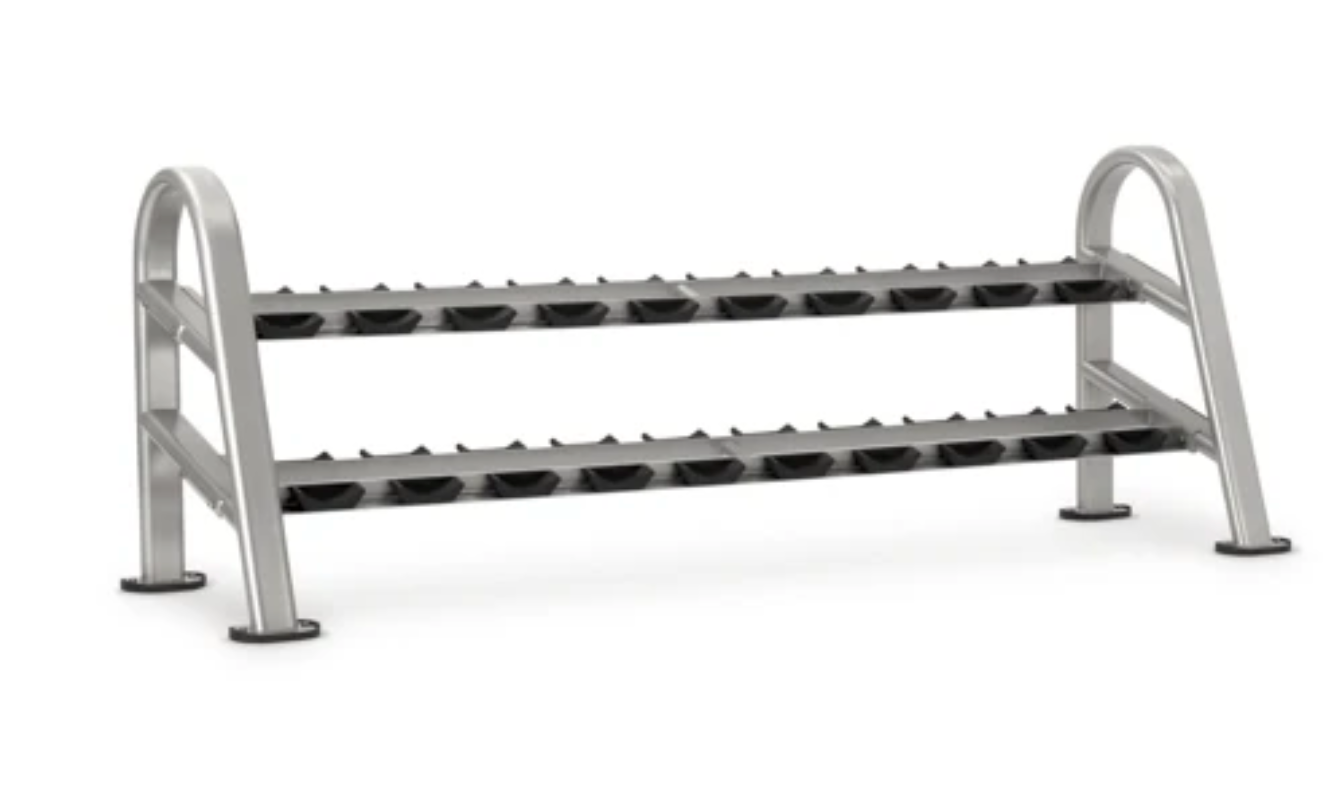 Nautilus Instinct Series - Dumbbell Rack 10-Pair/2 Tier – 306 Fitness ...