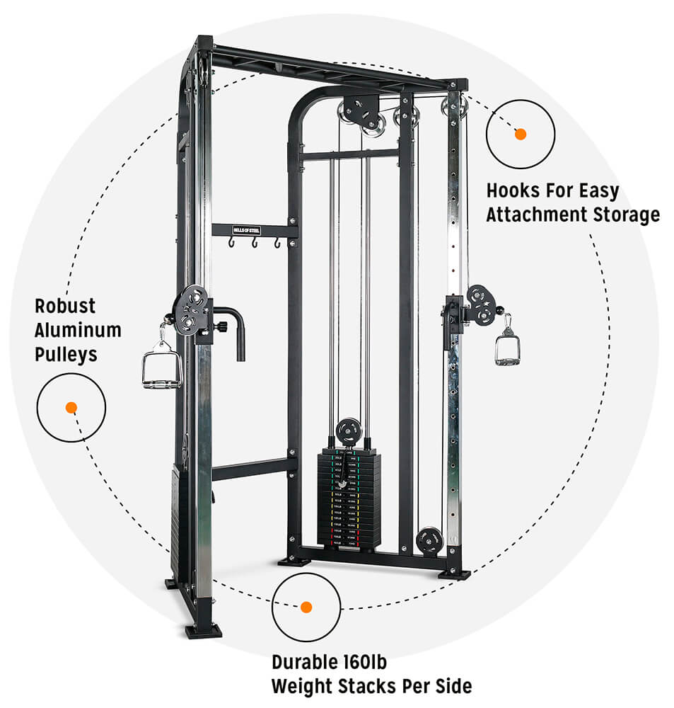 Bells of Steel - Functional Trainer with Weight Stack – 306 Fitness ...