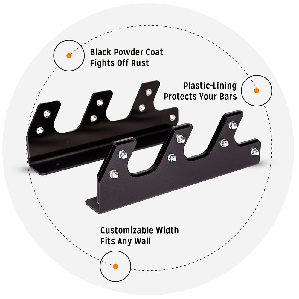 Bells of Steel - 3 Barbell Wall Rack – 306 Fitness Repair & Sales