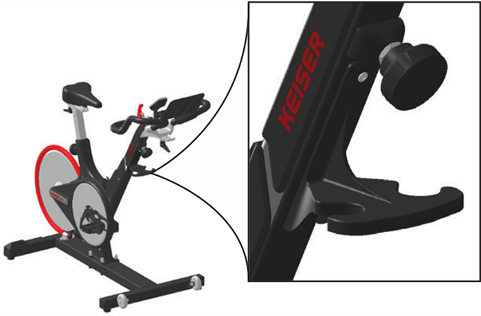 Keiser Part - Seat/Handlebar Adjustment Knob – 306 Fitness Repair & Sales